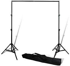 Simpex Background Stand Set - Studio Accessories - Black | EgHUT